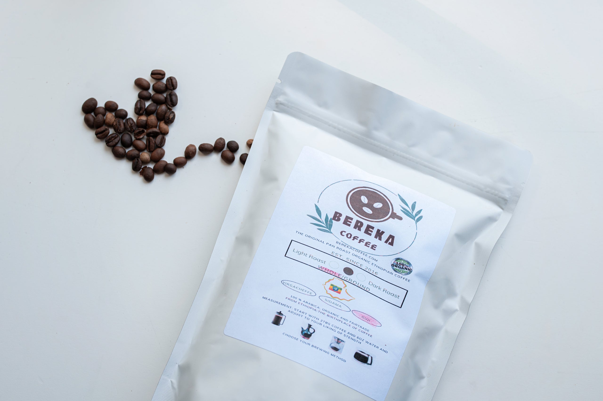 Single farm 100% arabica coffee Ethiopian coffee, organic coffee hand ...